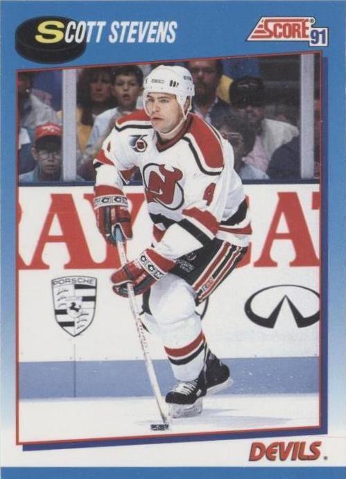 1991-92 Score Canadian - Scott Stevens #595 Bilingual for sale online ...