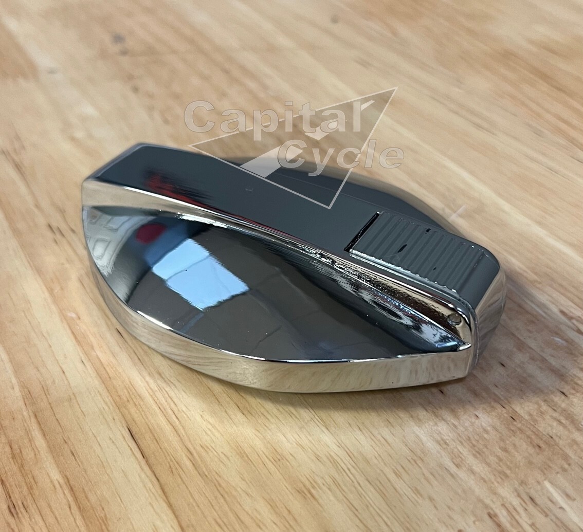 OEM type Aluminum hinged flip-up gas cap BMW R50/5 R60/5/6 R75/5/6 R90 ...