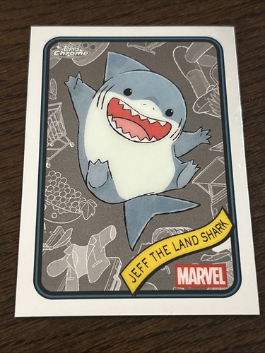 2025 Topps Chrome Marvel Jeff The Land Shark #156 Base Card | eBay