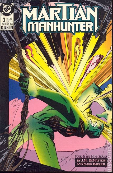 Martian Manhunter #3 FN/VF 7.0 1988 Stock Image | eBay