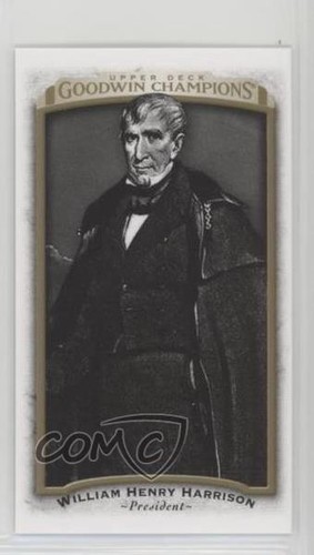 2017 Upper Deck Goodwin Champions Mini William Henry Harrison #9 | eBay
