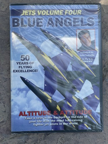 Blue Angels: Jets Volume Four Narrated By John Travolta / Sealed New ...