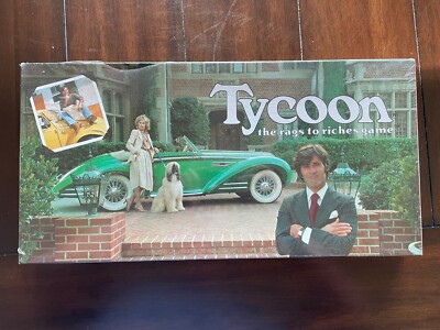 Tycoon Board Game The Rags to Riches - White Elephant Gift - Gag Gift ...