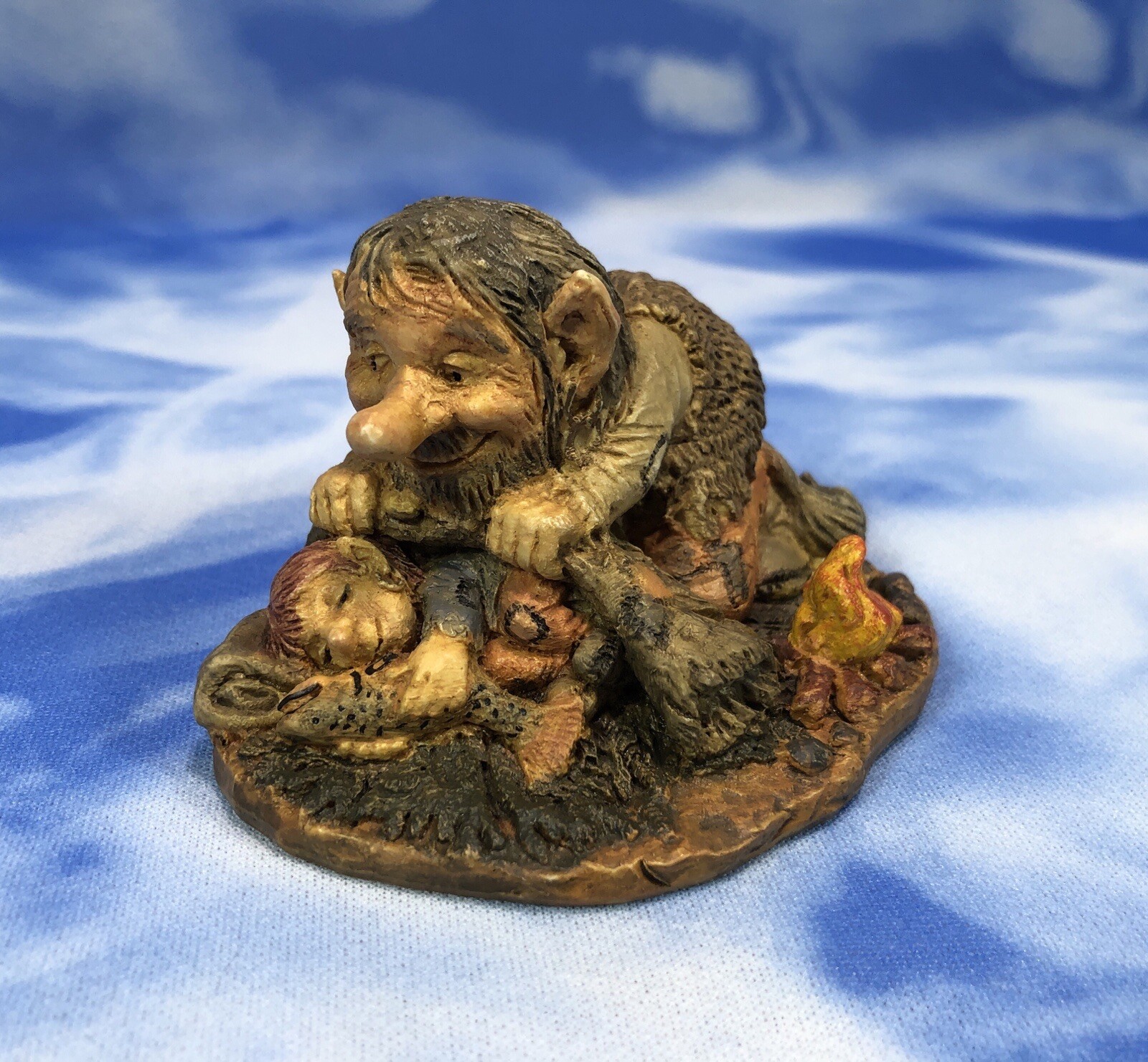 Marka Gallery Way Nor A/S "Original Troll" Resin Figurine Campfire ...