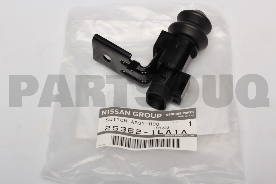 253621LA1A Genuine Nissan SWITCH ASSY-HOOD 25362-1LA1A | eBay