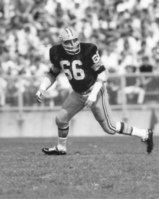 Green Bay Packers RAY NITSCHKE Glossy 8x10 Photo NFL Football Print ...