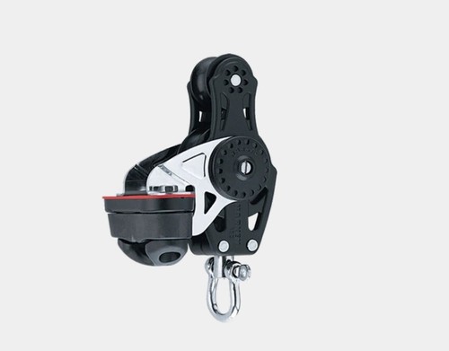 Harken 2692 75mm 3" Carbo Airblock Fiddle Sailboat Block Cam Cleat ...