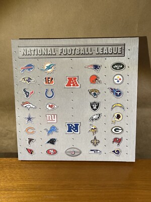 Small NFL Team Logo Canvas Art 10”X 10” | eBay