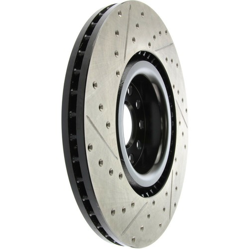 StopTech 09 VW Passat CC / 06-09 Passat Slotted & Drilled Left Front ...