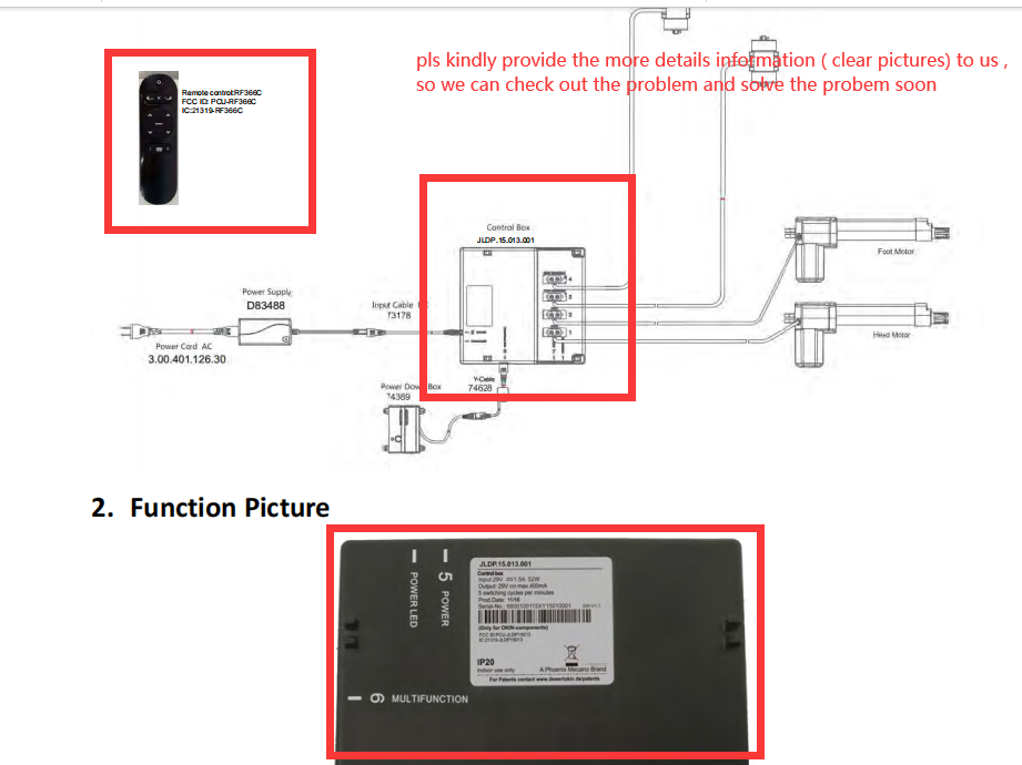 Remote Control For MLily MA1 MA4SM MA3SM MA2S MA-2M MA2 MA-2 Adjustable ...