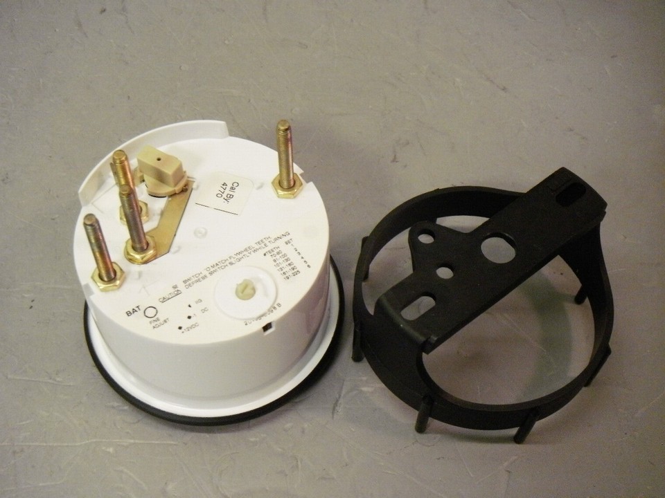 Murphy TDH252B Analog 0-3000 RPM 3" Face Tachometer + Digital Hour ...