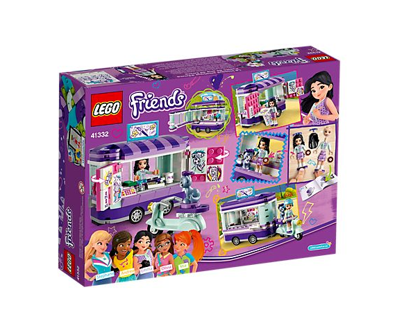 LEGO Friends Post Of Art Of Emma 6-12 Years 41332 | eBay Australia