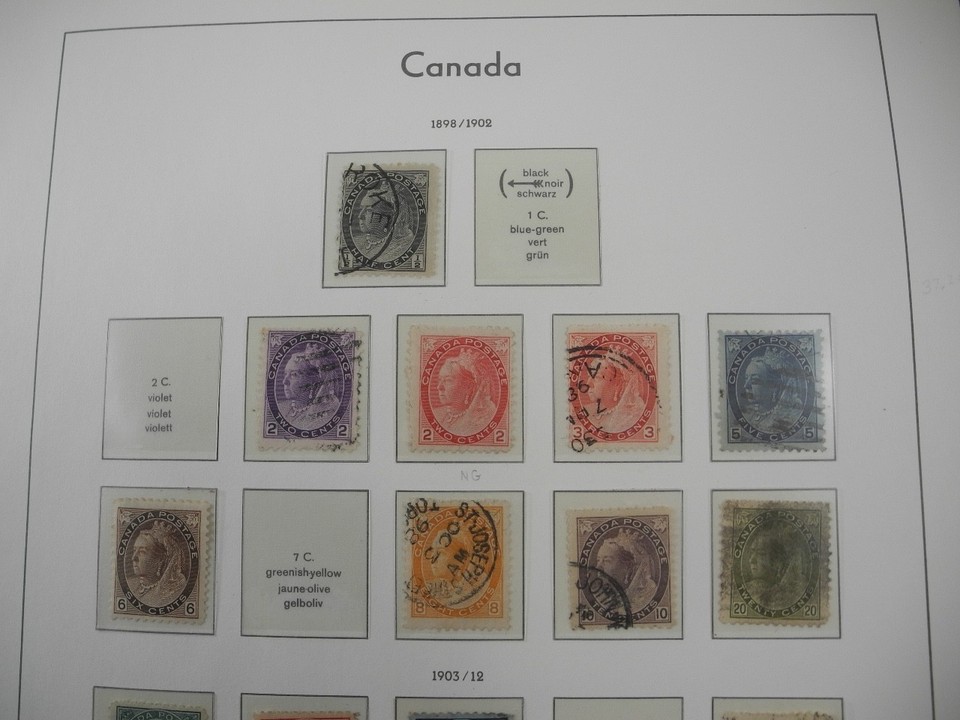 CANADA, Amazing Stamp Collection in a Lighthouse Hingeless album | eBay