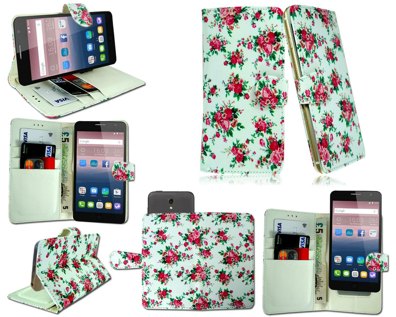 New Genuine Premium Leather Flip Wallet Phone Case Cover For IMO Q2 ...