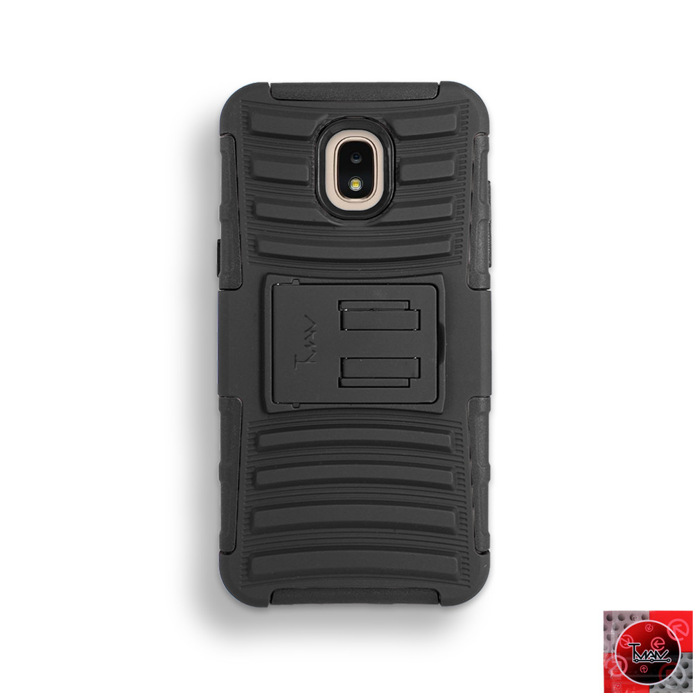 For Samsung Galaxy J7 Star/ J7 2018/ J737 Holster Belt Clip Stand Cover ...