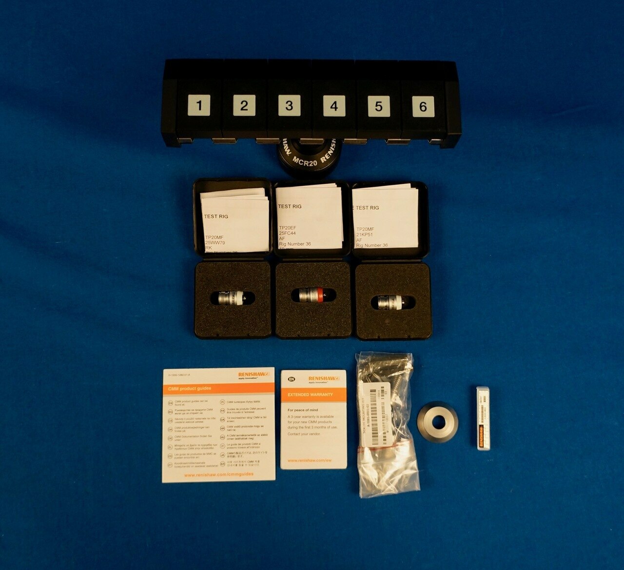 Renishaw MCR20 CMM Probe Module Change Rack - 3 Kit 5 New With 1 Year ...