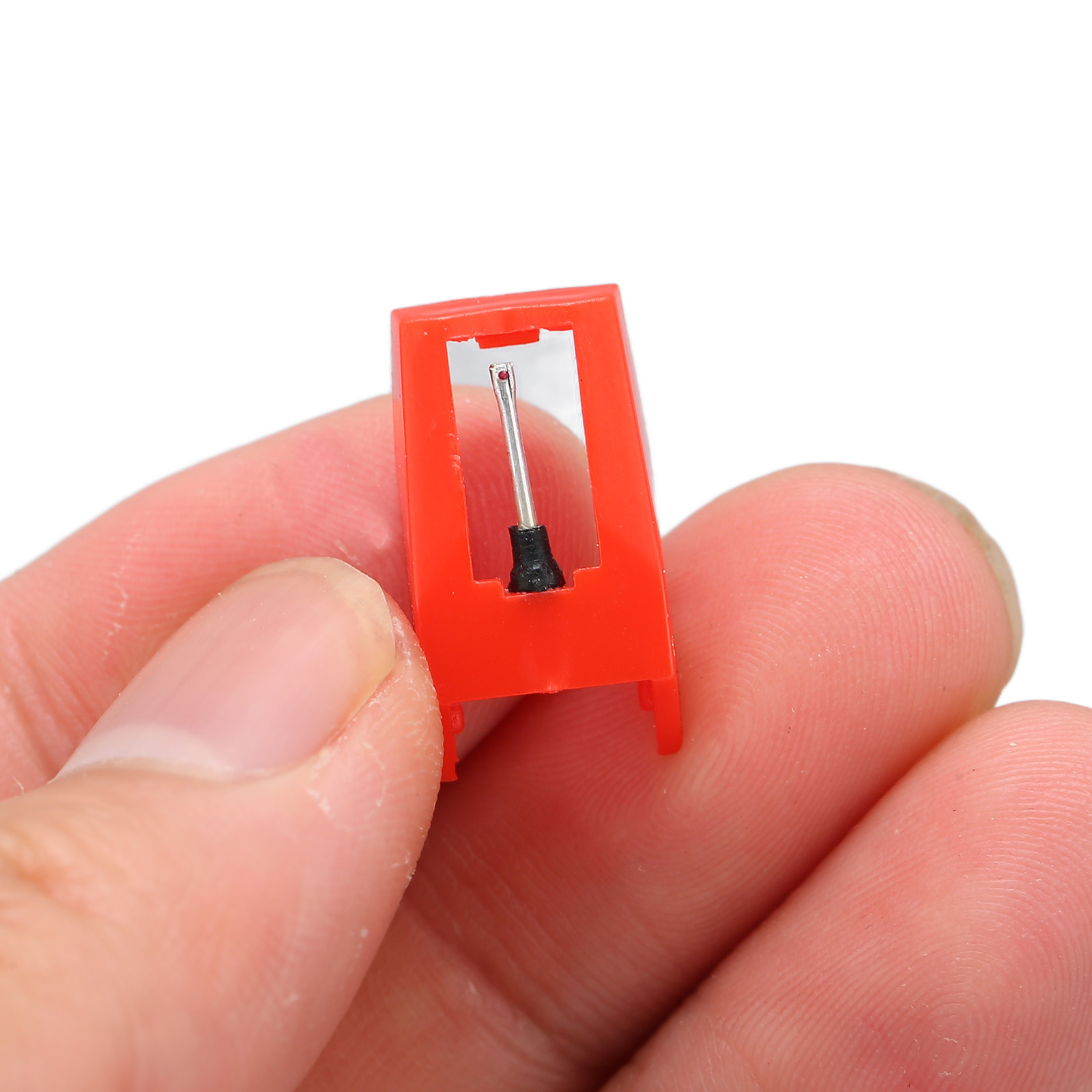 4pcs Turntable Stylus Record Player Needle With Plastic Case For Vinyl ...