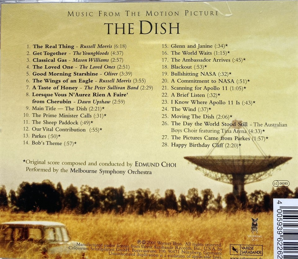 Edmund Choi - The Dish Houston’s Other Problem - Soundtrack CD | eBay