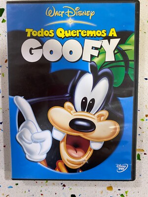 Goofy Dvd We All Love Goofy - Walt Disney Spanish English German French ...