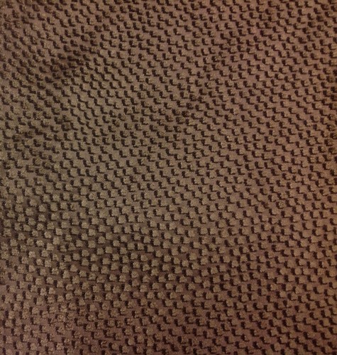 SAHCO Small Velvet Dots Upholstery Fabric- Melampo Brown Terracotta 6 ...
