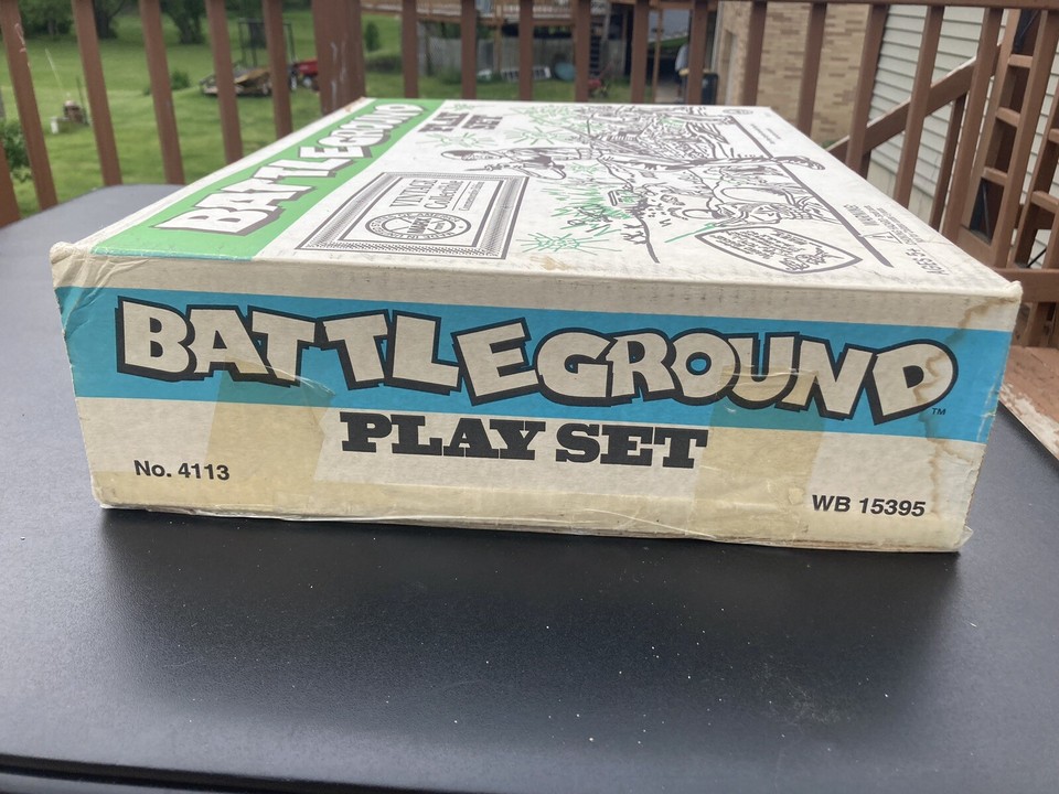 Marx Commerative BATTLEGROUND Playset 4113 W/ Original Box | eBay