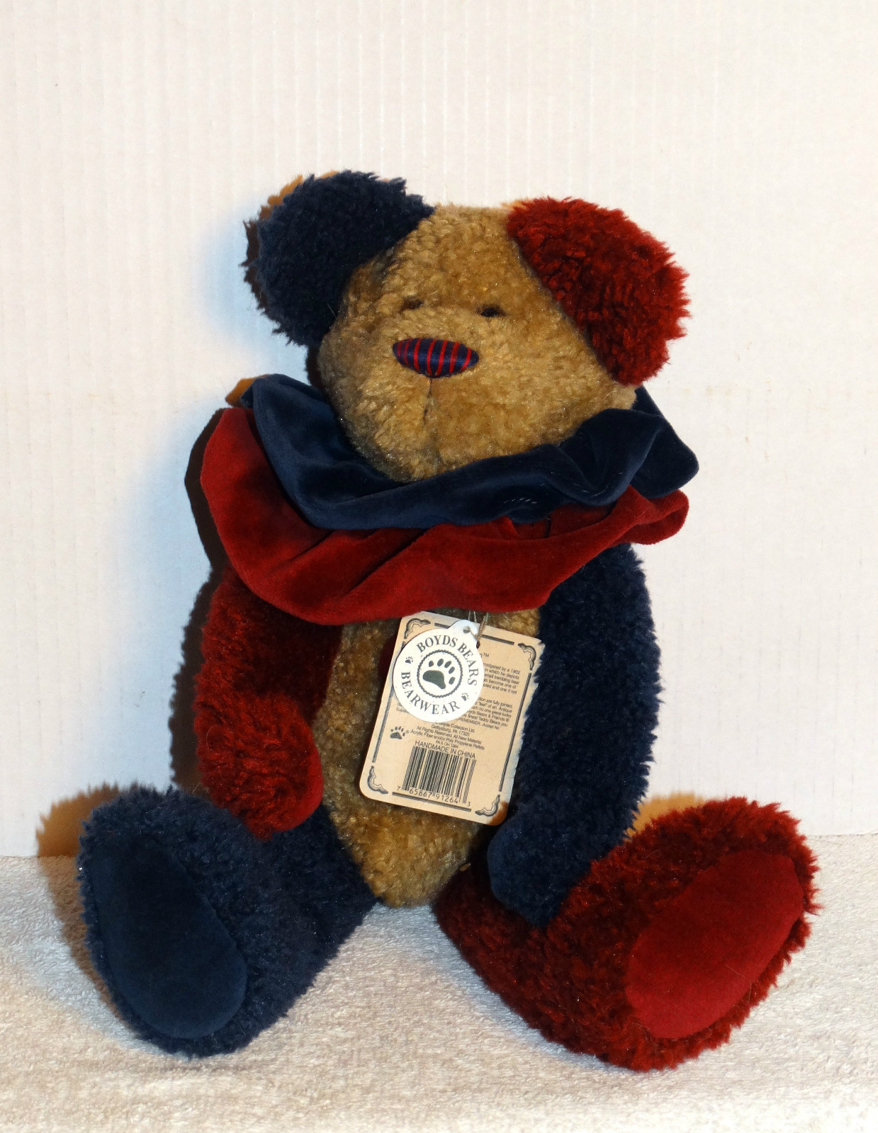 Colorful and Fun Boyds Clown Teddy Bear 15 Inches Tagged TB7120824 | eBay