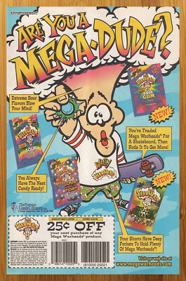 1999 Warheads Extreme Sour Candy Vintage Print Ad/Poster 90s Kid ...
