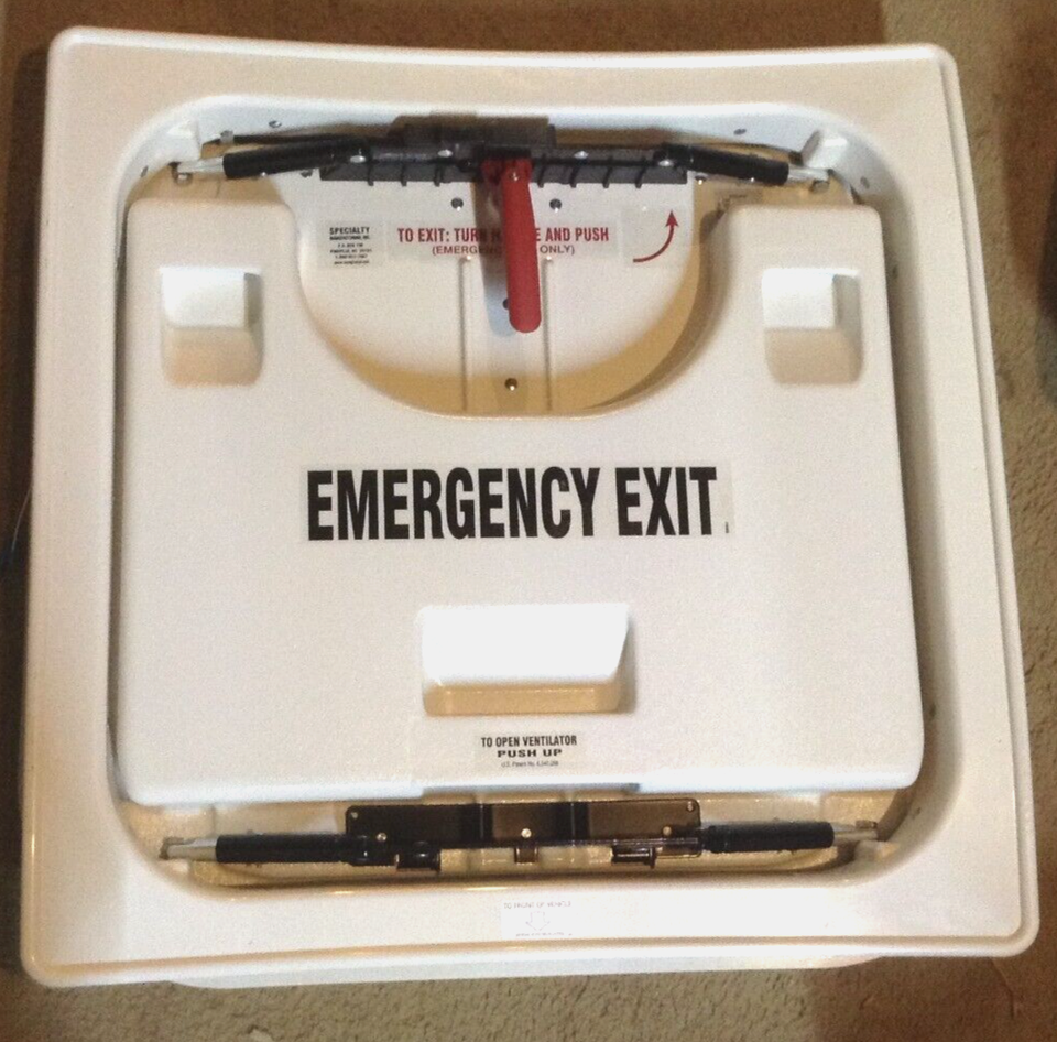 TRANSPEC 9245-0200 PRO-LO EMERGENCY EXIT ESCAPE HATCH VENT ALARM LOW ...