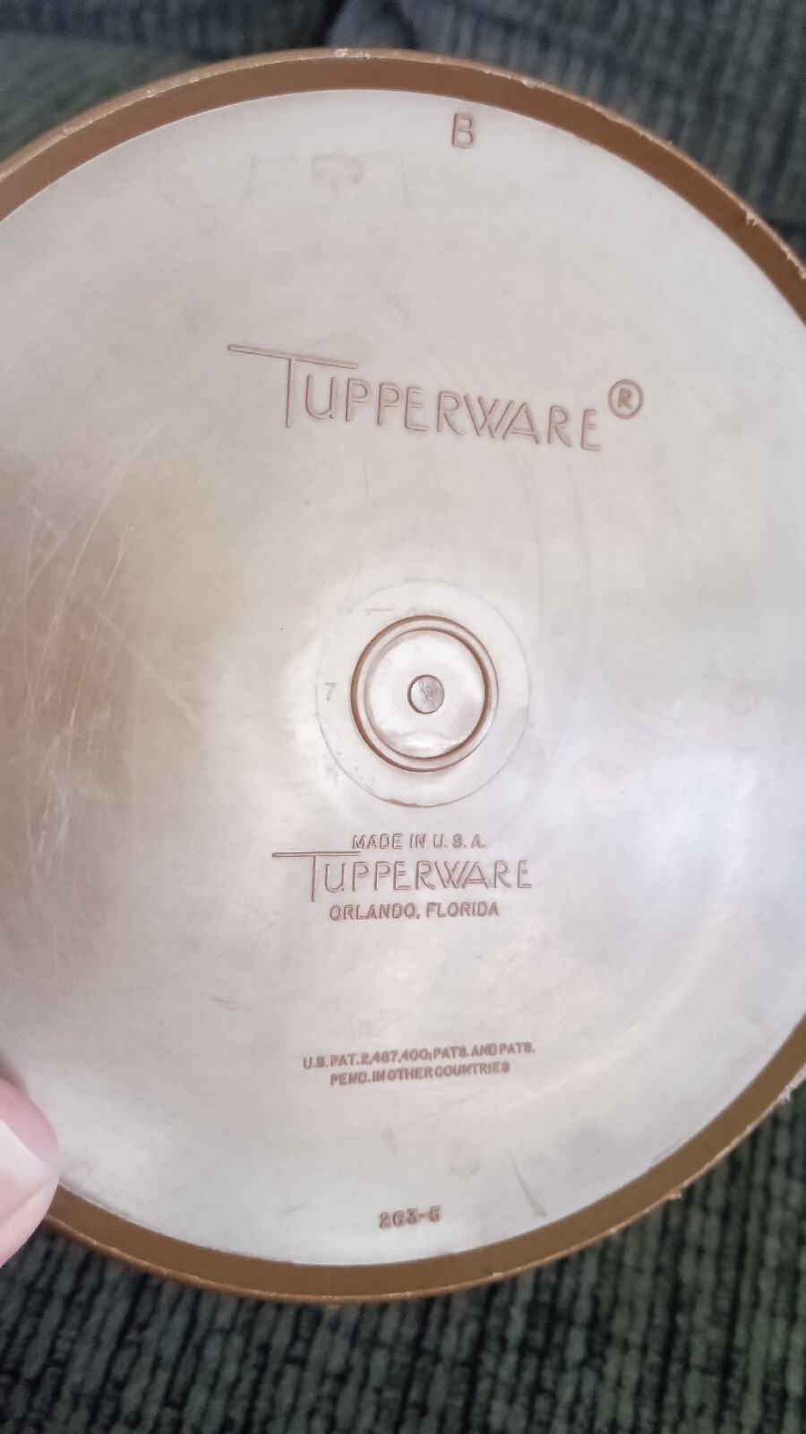 Vintage 1960's - 1970's Canister Set Brown Flower Tupperware Metal ...