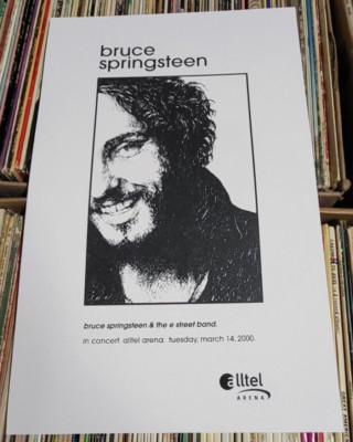 Bruce Springsteen 2000 - Estate Collection Concert Promo Poster 11x17 ...