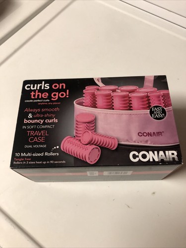 Conair On the Go Compact Hot Rollers, Pink Travel case | eBay