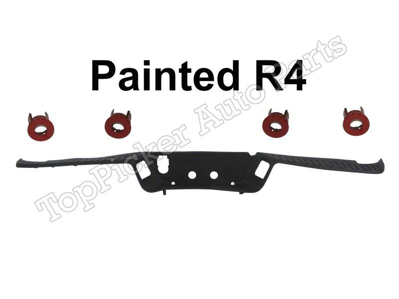 Painted Red Rear Bumper Sensor Retainer Top Pad For Dodge Ram 1500 09 ...