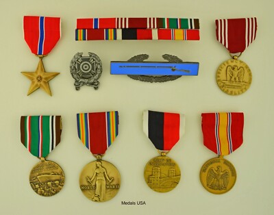 WWII Army Medals European Theater - Occupation - Bronze Star | eBay