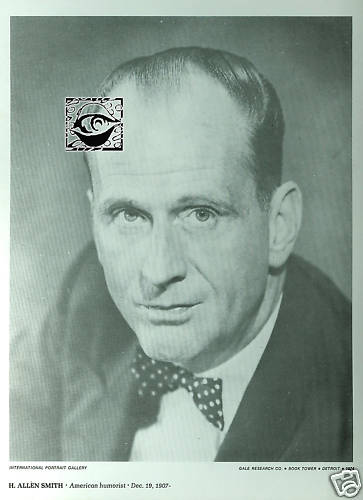 H. ALLEN SMITH publicity photo 1974 Putty Knife author | eBay