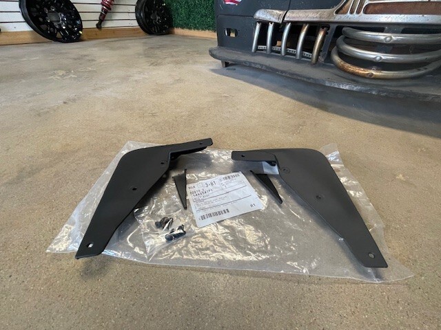 (1) pair of DODGE Challenger Front Molded Splash Guards NEW OEM MOPAR ...