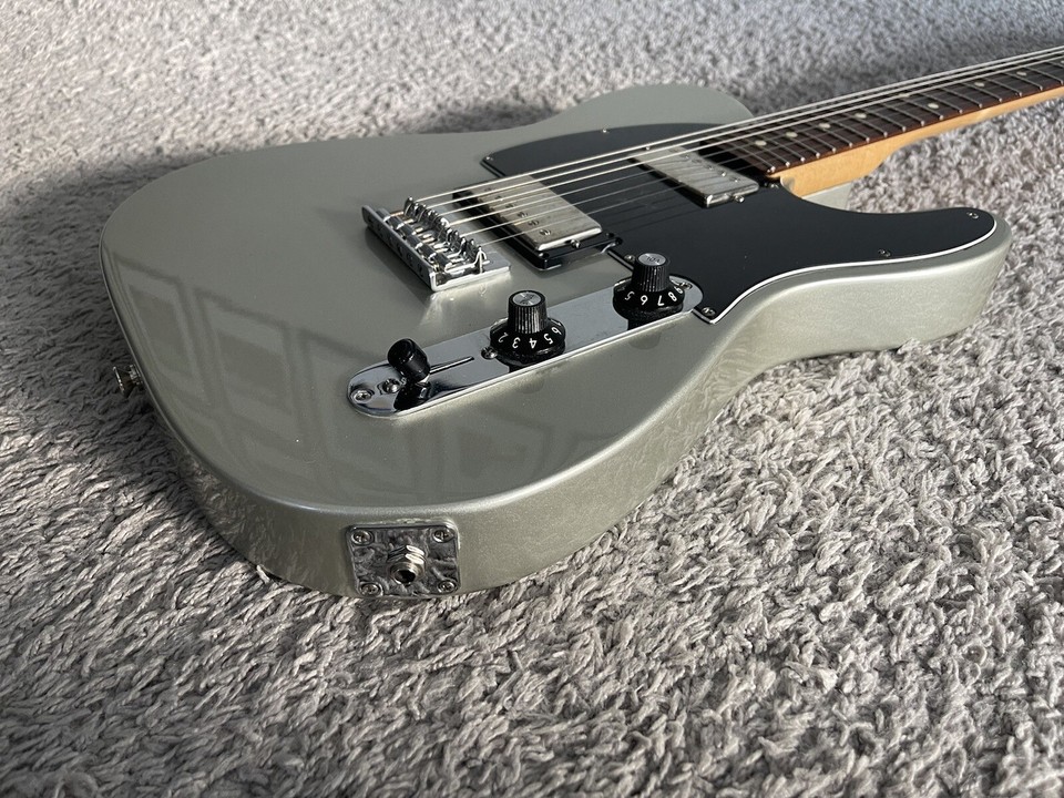 Fender Blacktop Telecaster 2010 MIM HH Inca Silver Rosewood Fretboard ...