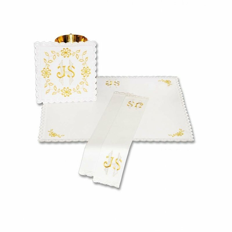 Altar linen Pall Corporal Purificator Lavabo towel Chasuble Vestment ...