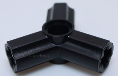 Lego 4x Black Technic Axle and Pin Connector Triple | eBay