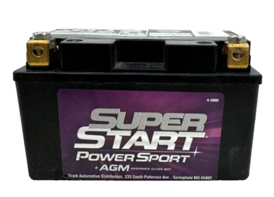 Super Start ETZ10S AGM Motorcycle ATV Powersports Battery | AGM