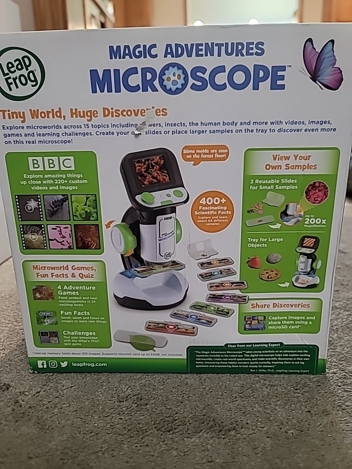 LeapFrog Magic Adventures Interactive Microscope New | eBay