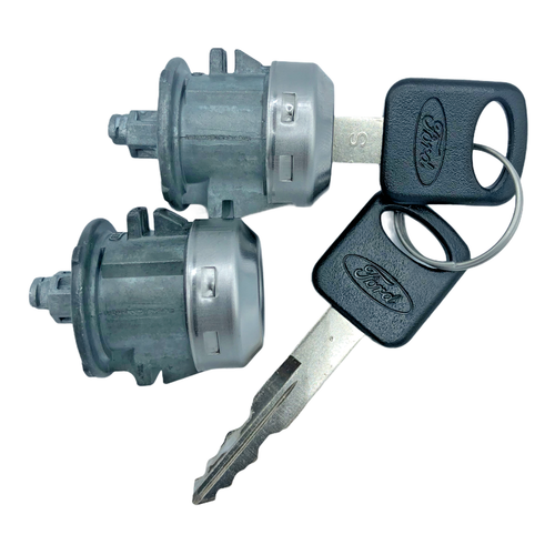 1997 - 2016 FORD F150 F250 F350 OEM Door Lock Cylinder Set & 2 Ford ...