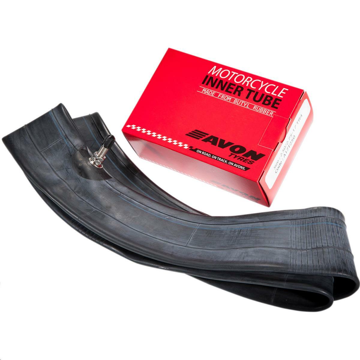 Avon Tyres - A18T110 - Inner Tube, 3.50/4.00-18 - TR4 Valve Stem for ...