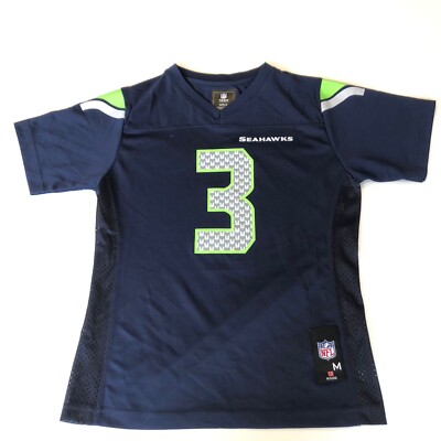 Seattle Seahawks NFL Team Apparel Wilson #3 Size Girls Medium | eBay