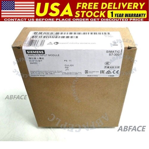 New Siemens 6ES7331-1KF02-0AB0 S7-300 Analog Input SM 331 6ES7 331 ...
