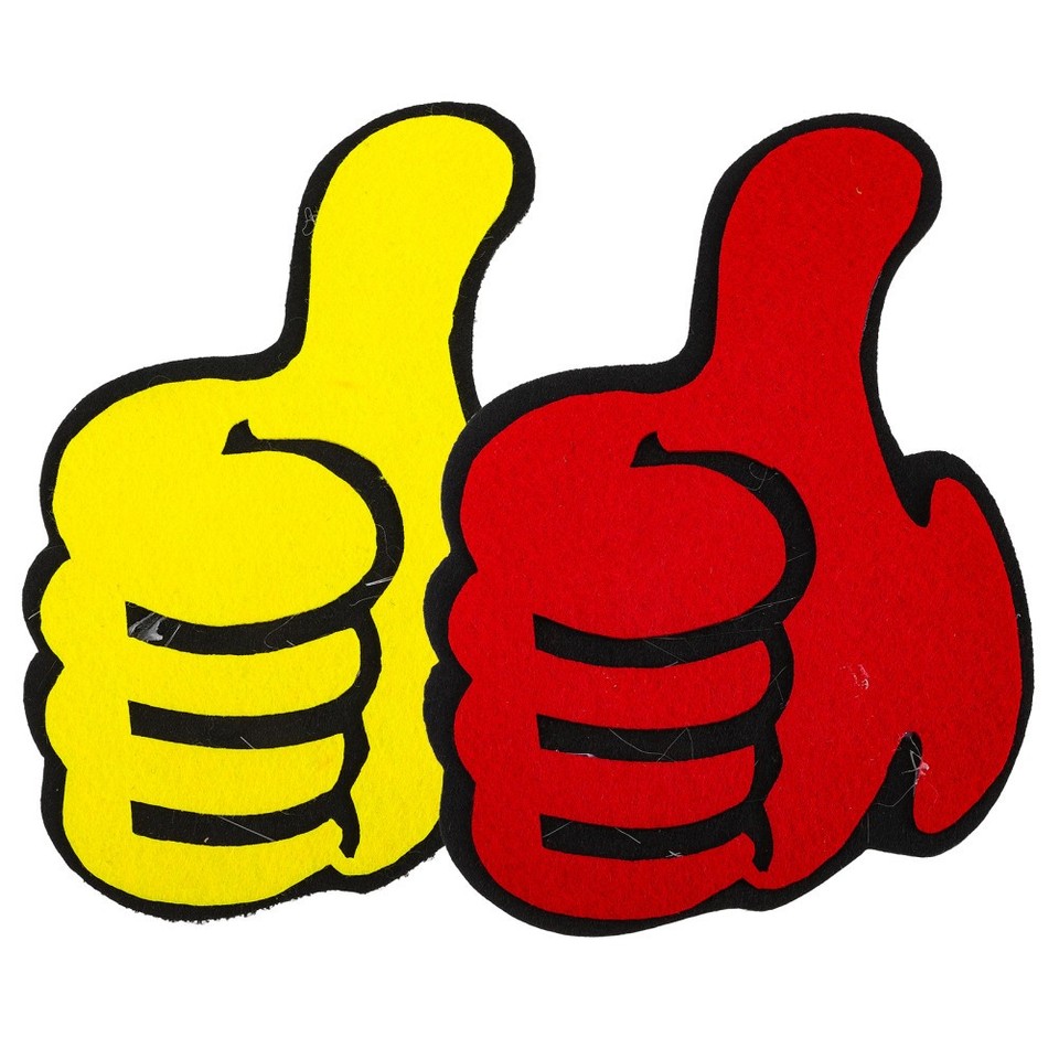 2 Pcs Stage Prop Fake Thumb Decoration Photo Booth Props Wedding | eBay ...