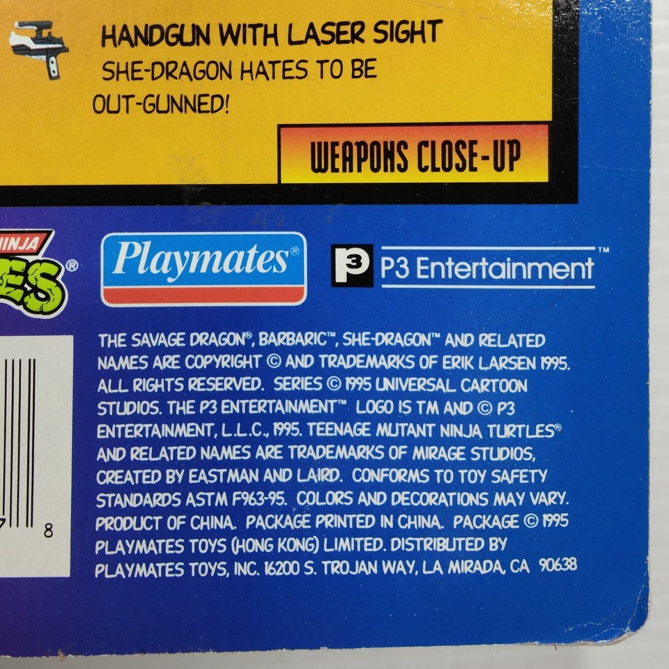 Ninja Turtles The Savage Dragon She-Dragon Action Figure New on card ...