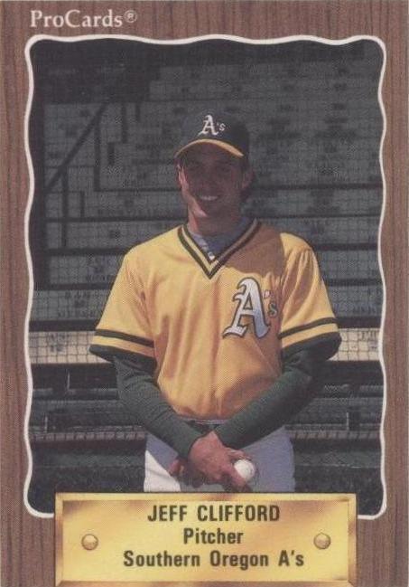 1990 ProCards Minor League - Jeffrey Clifford #3440 (RC) for sale ...