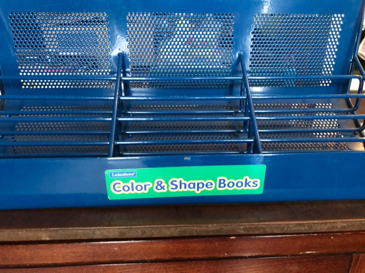 Lakeshore Library Bookshelf Classroom Library Alphabet Book Dividers