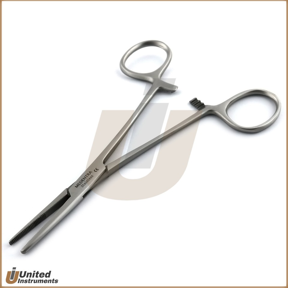 Surgical Kelly Forceps Hemostat Locking Clamp STR Artery Suture ...