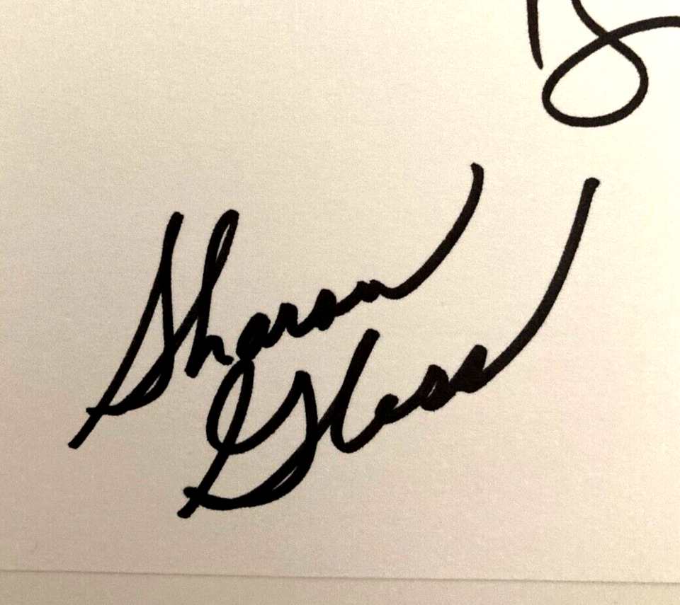 "CAGNEY & LACEY" Sharon Gless - Tyne Daly HAND AUTOGRAPHED 4"x6" Index ...